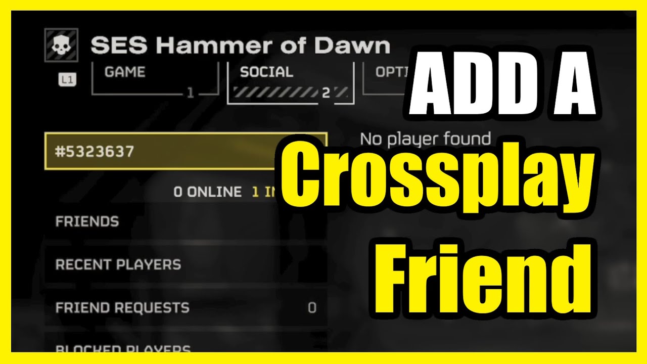 How to Add a Crossplay Friend in Helldivers 2 (Generate Friend Code)