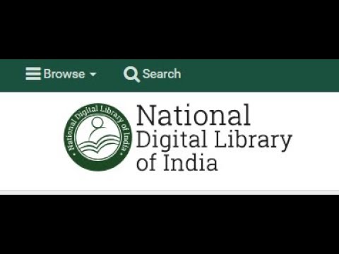 National Digital Library of India - Free B tech M tech Engineering Educational Books