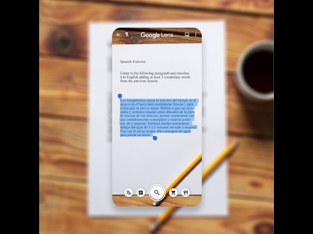 New Google Lens features to help you be more productive at home