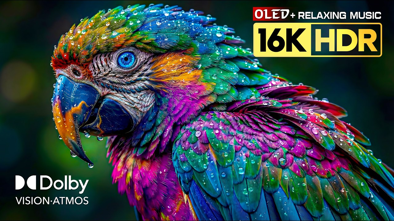 Amazing OLED HDR Test 16K Video | Dolby Vision 8K HDR 120FPS (8K/4K Video TV)