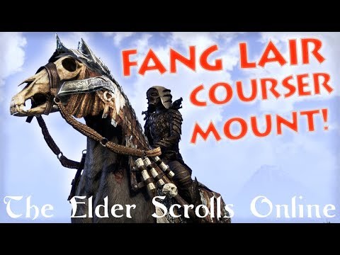 [Video] Fang Lair Courser Mount — Elder Scrolls Online