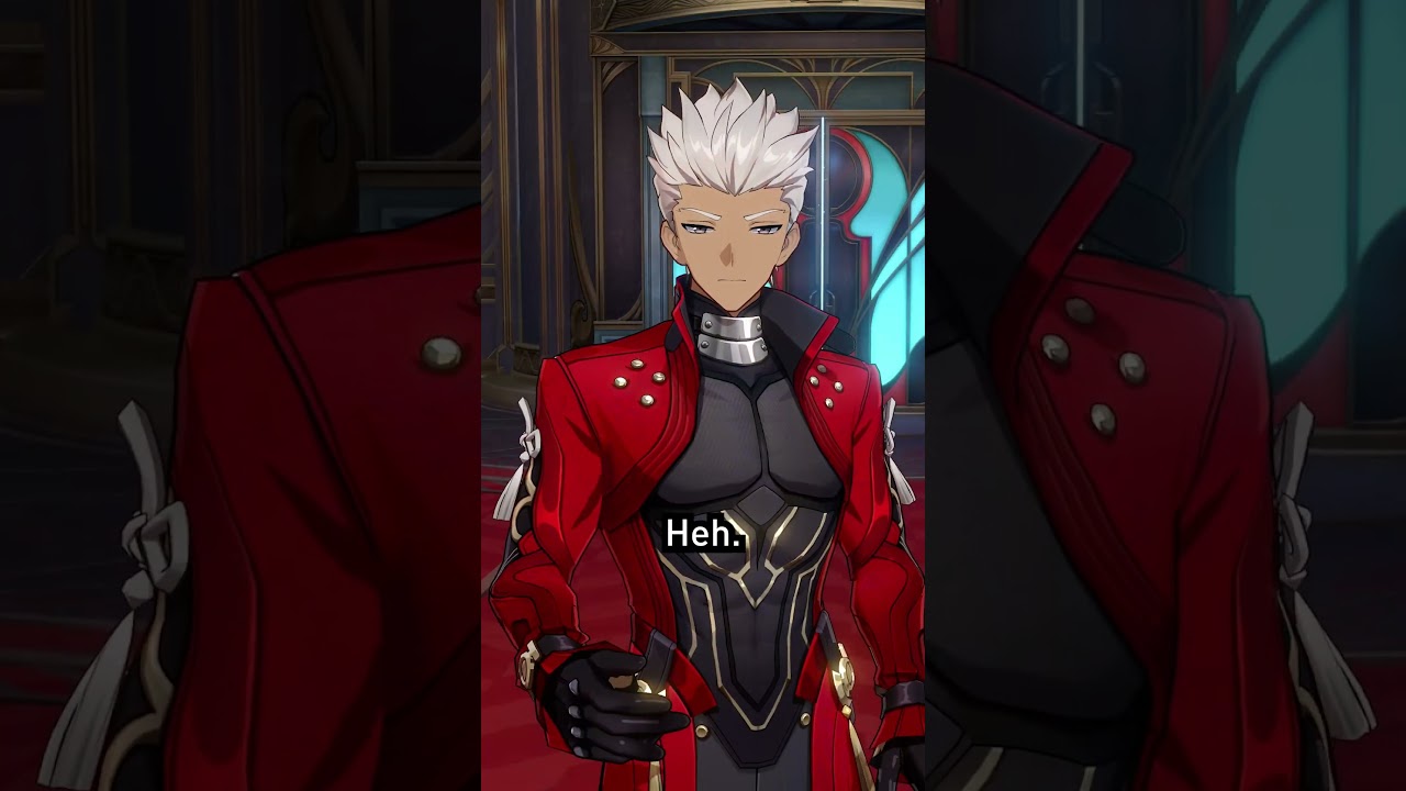 Saber and Archer unique dialogue when paired with each other - Honkai Star Rail 3.4