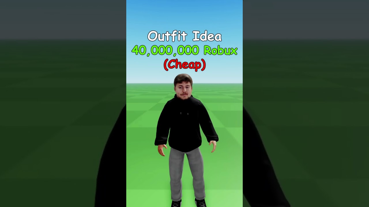 Making Roblox *CHEAP* Outfit Idea 🤑