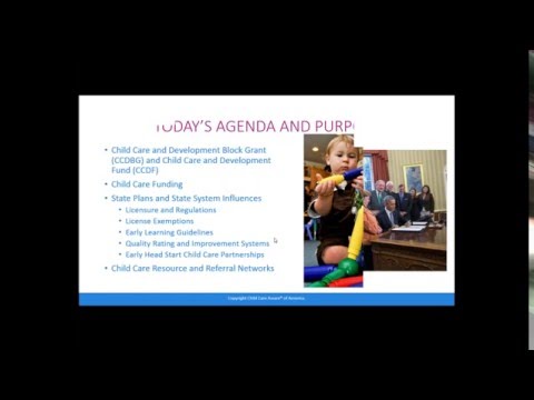 Child Care 201: Statute to State Systems