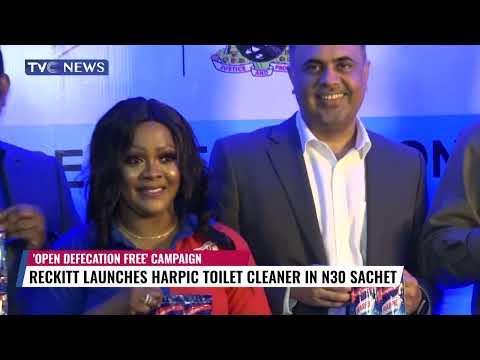 Harpic Kicks Off 'Open Defecation Free' Campaign in Lagos, Introduces N30 Sachet Product