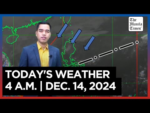 Today's Weather, 4 A.M. | Dec. 14, 2024
