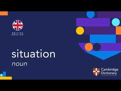 How to pronounce situation | British English and American English pronunciation