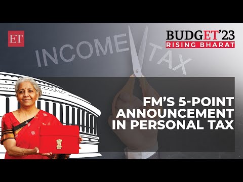 Budget 2023: FM Sitharaman announces mega rejig in Income Tax slabs under new tax regime