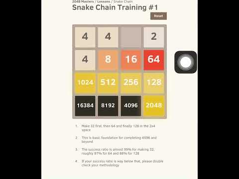 The ONLY Strategy To Win 2048 Every Time
