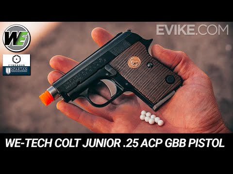 WE-Tech Colt Junior .25 ACP GBB Pistols - Snap Shot