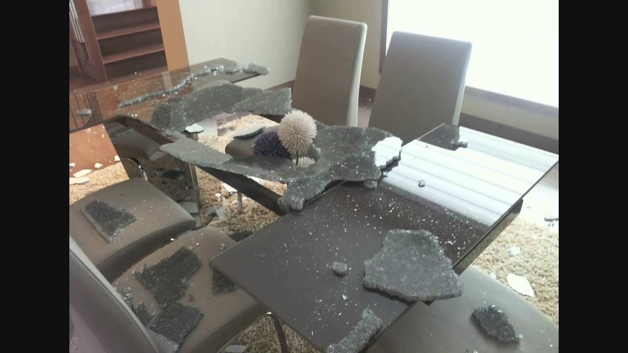 Dangerous Glass Table