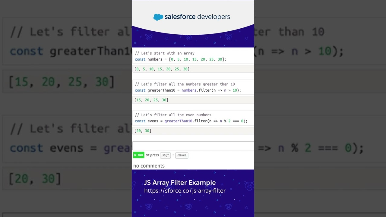 JavaScript Array Operations - Filter #Shorts