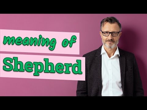 Shepherd | Meaning of shepherd 📖 📖
