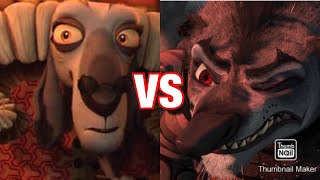 Soothsayer Vs Wolf Boss Kung Fu Panda 2