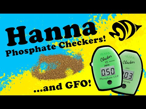 How to Control Phosphate Using Hanna Phosphate Checkers and GFO Media