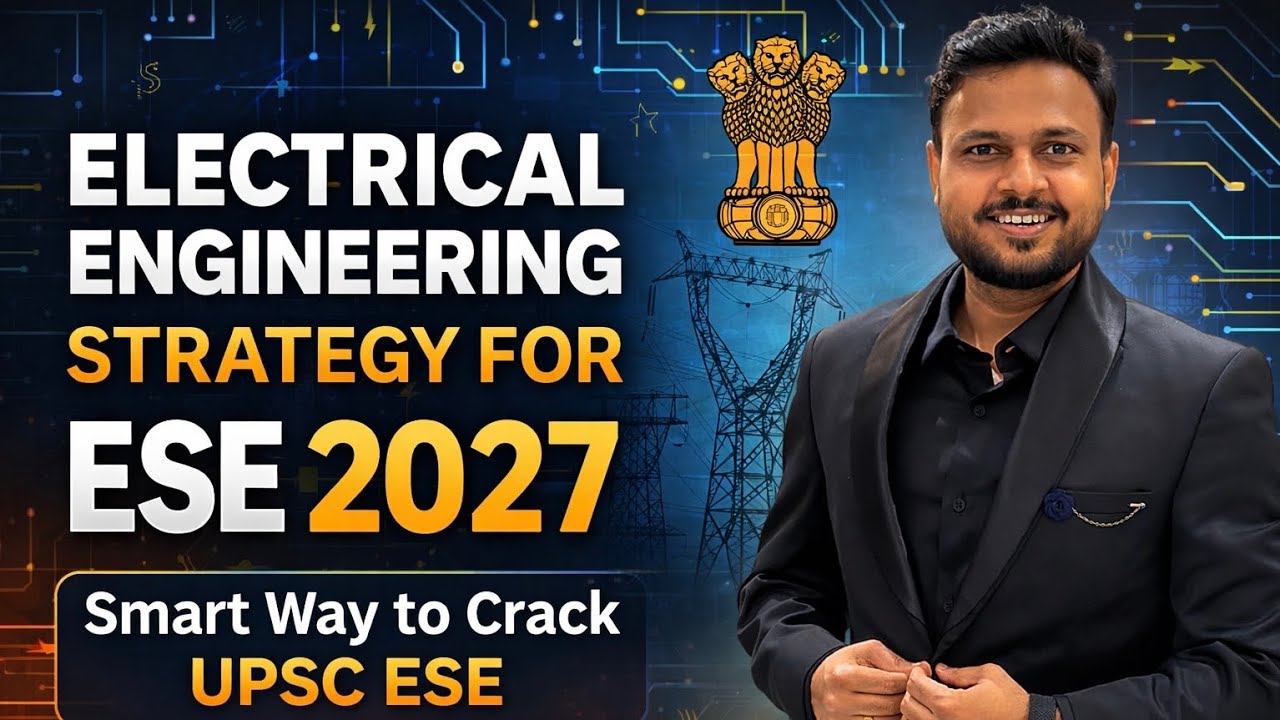 ESE ELECTRICAL 2027 EXAM STRATEGY (Complete guide)