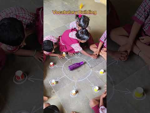 New words introduce with Tea Cups | Vocabulary building activity | English activities for children