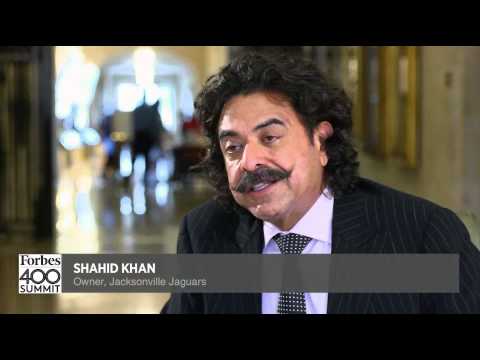 Billionaire Shahid Khan Talks Philanthropy (extended)