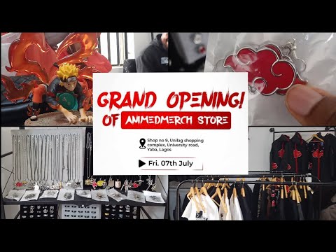 Exploring Anime Paradise: My Adventure at the New Anime Merch Store!