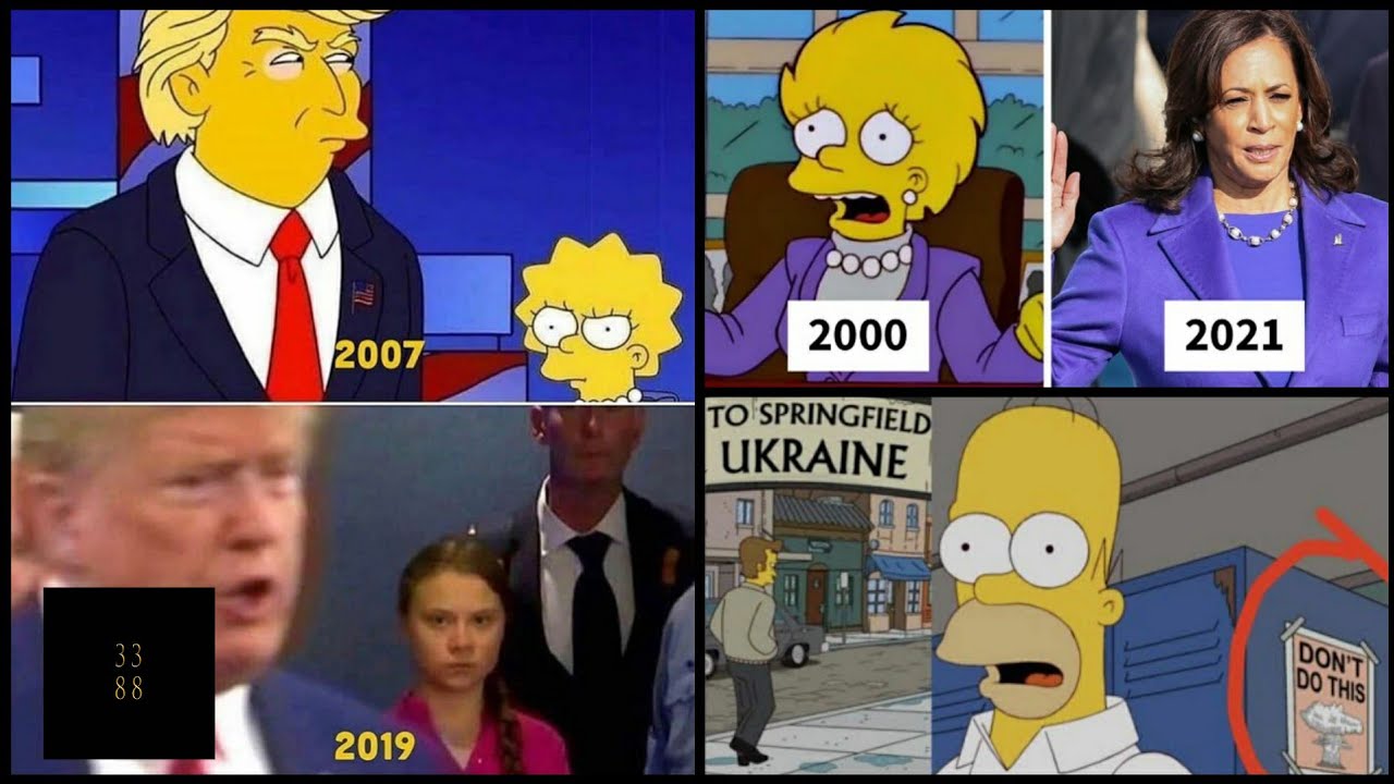 The Simpsons Predictive Programming 👁️