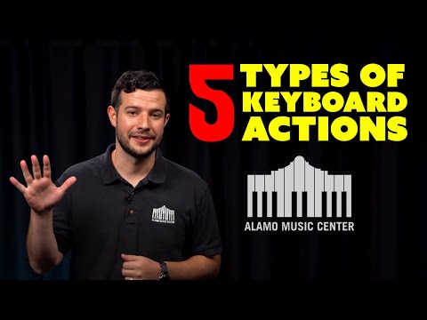 The Five Different Keyboard ACTIONS