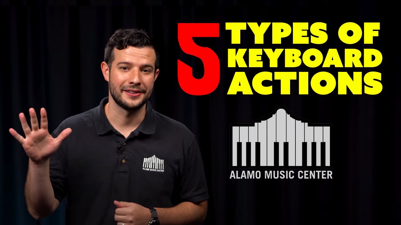 The Five Different Keyboard ACTIONS
