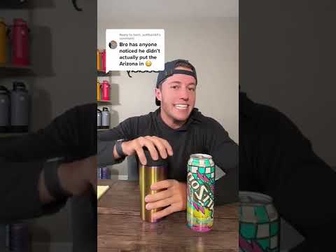 Did that go in? #ArizonaTea #FrostBuddy #smallbusiness #willitfit #entrepreneur