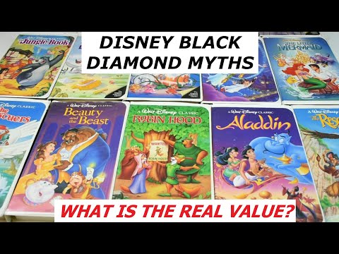 VHS Disney Black Diamond Myths - The Real Value?