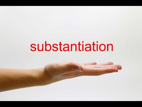 How to Pronounce substantiation - American English