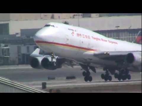 Yangtze River Cargo Boeing 747-481(BDSF) [B-2435] Takeoff LAX