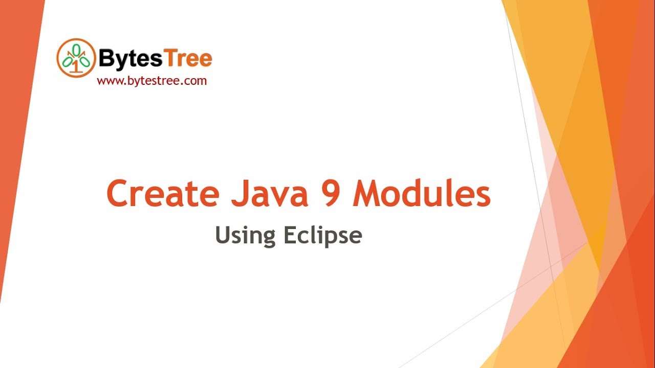 How to Create Java 9 Modules in Eclipse