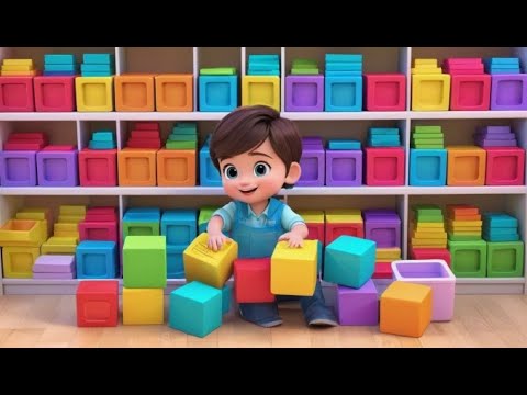 Let’s Clean Up the Mess Together | Cleanup Song for Toddlers | Fun Chore Rhyme for Kids
