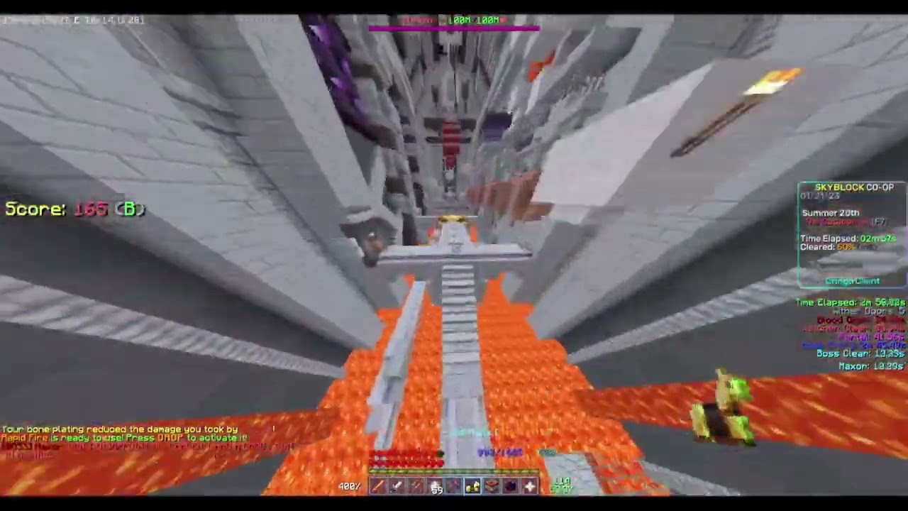 Predeving with FunnyMap Extras | Hypixel Skyblock Dungeons