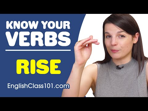 RISE - Basic Verbs - Learn English Grammar