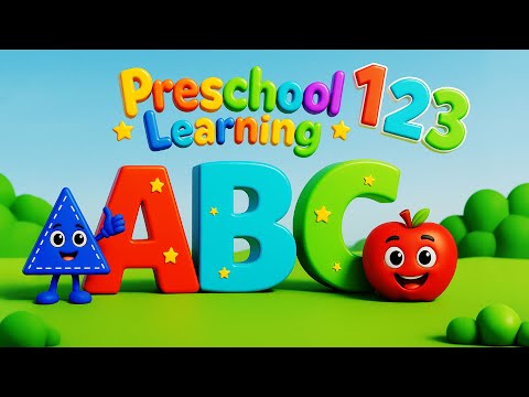 🛑LIVE- ABC Song, Letter A, A is for Apple, B is for Ball + ABC Train Song + Color Song, Learn ABC