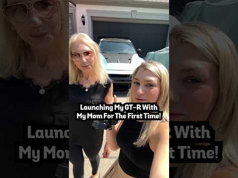 Launching My 850HP GT-R R35 With MY MOM!