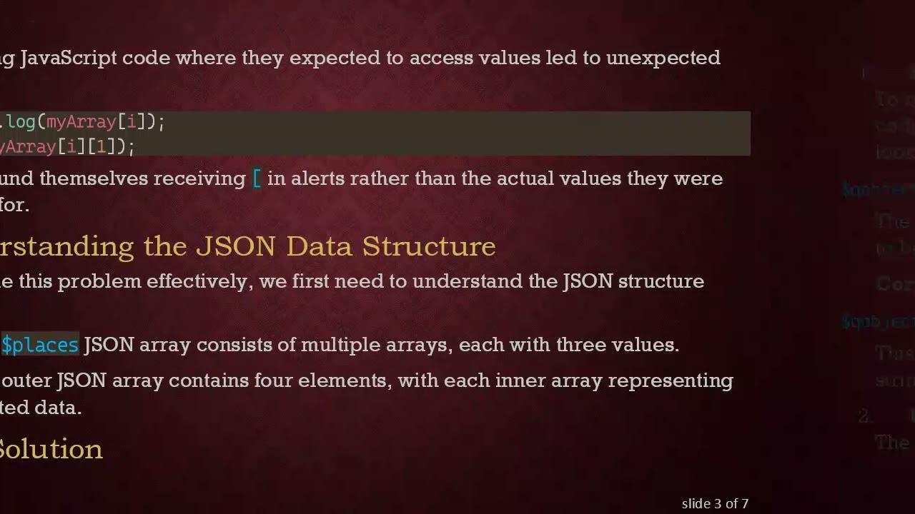 How to Access a JSON Array in JavaScript