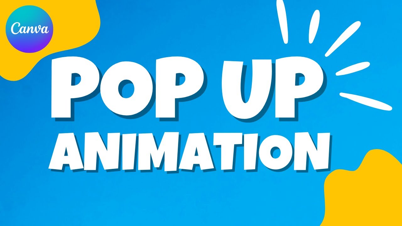 Create Stunning Pop-Up Animations in Canva (Beginner-Friendly)
