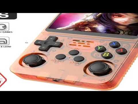 Open Source R36S Retro Handheld Video Game Console Linux System 3.5 Inch IPS Screen Portable Pocket