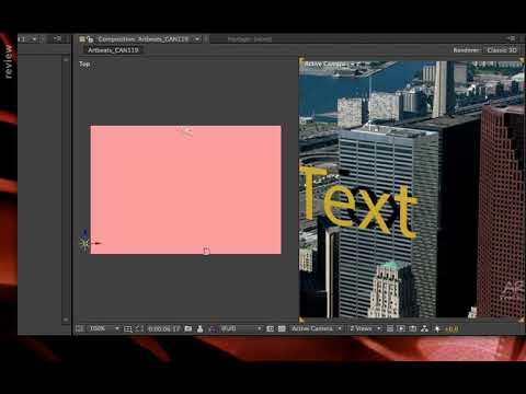 After Effects Classic Course: 3D Camera Tracker 5/5 – creating a shadow catcher