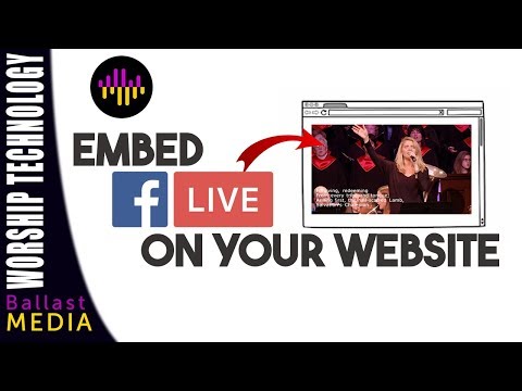 Embed Facebook Live Video on Your Website