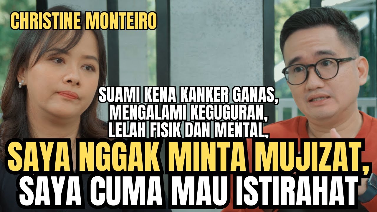 WANITA HEBAT! BERBULAN-BULAN RAWAT SUAMI KANKER, AKANKAH SEMBUH? | Christine Monteiro Solusi Talks