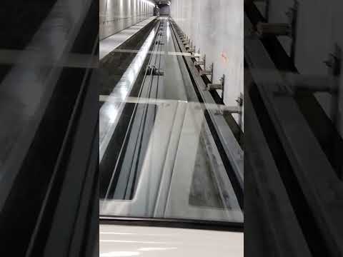 Cincinnati Ohio CVG airport 🚂 tunnel || @Khmerstreets