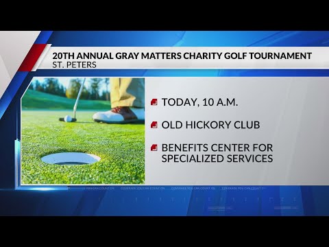 20th annual 'Gray Matters' Golf Tournament happening today