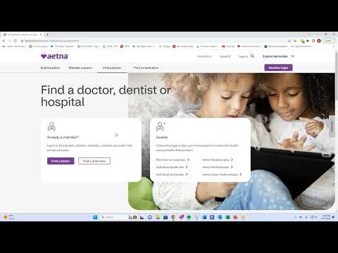 How to find a Doctor with Aetna