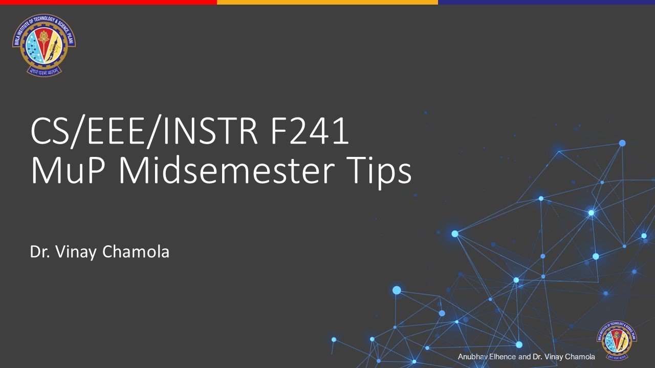 Microprocessor Programming and Interfacing - Mid Semester Tips