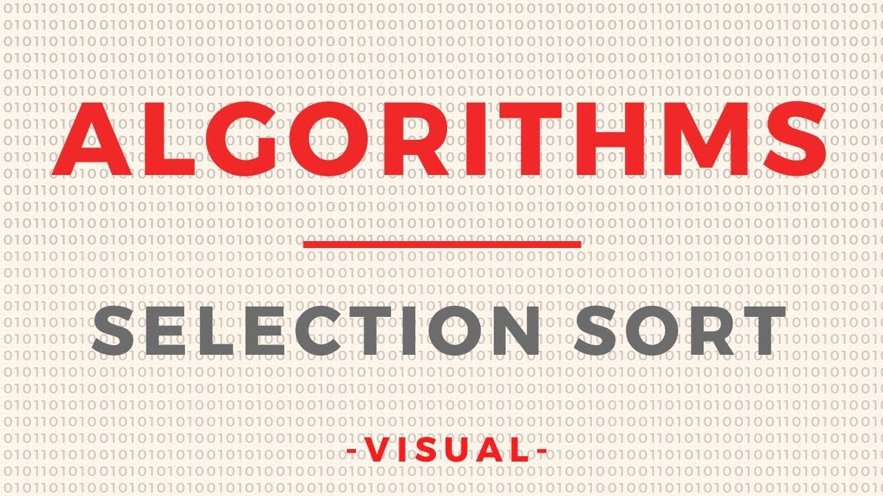 Programming Algorithms For Beginners - Selection Sort