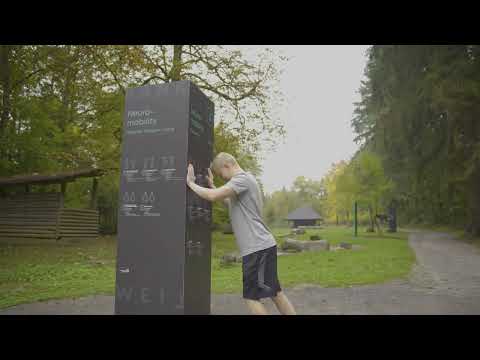 Fitnessparcours Rankweil: Station 3.1 | Outside Toe Pull