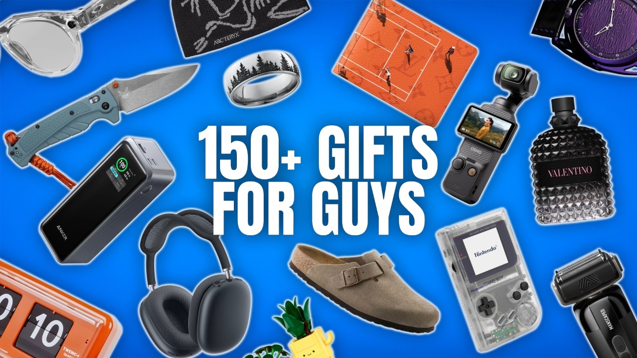150+ Christmas Gift Ideas for Guys (2025 Gift Guide)