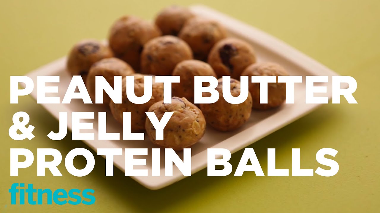 Peanut Butter and Jelly Protein Balls Recipe | Fitness